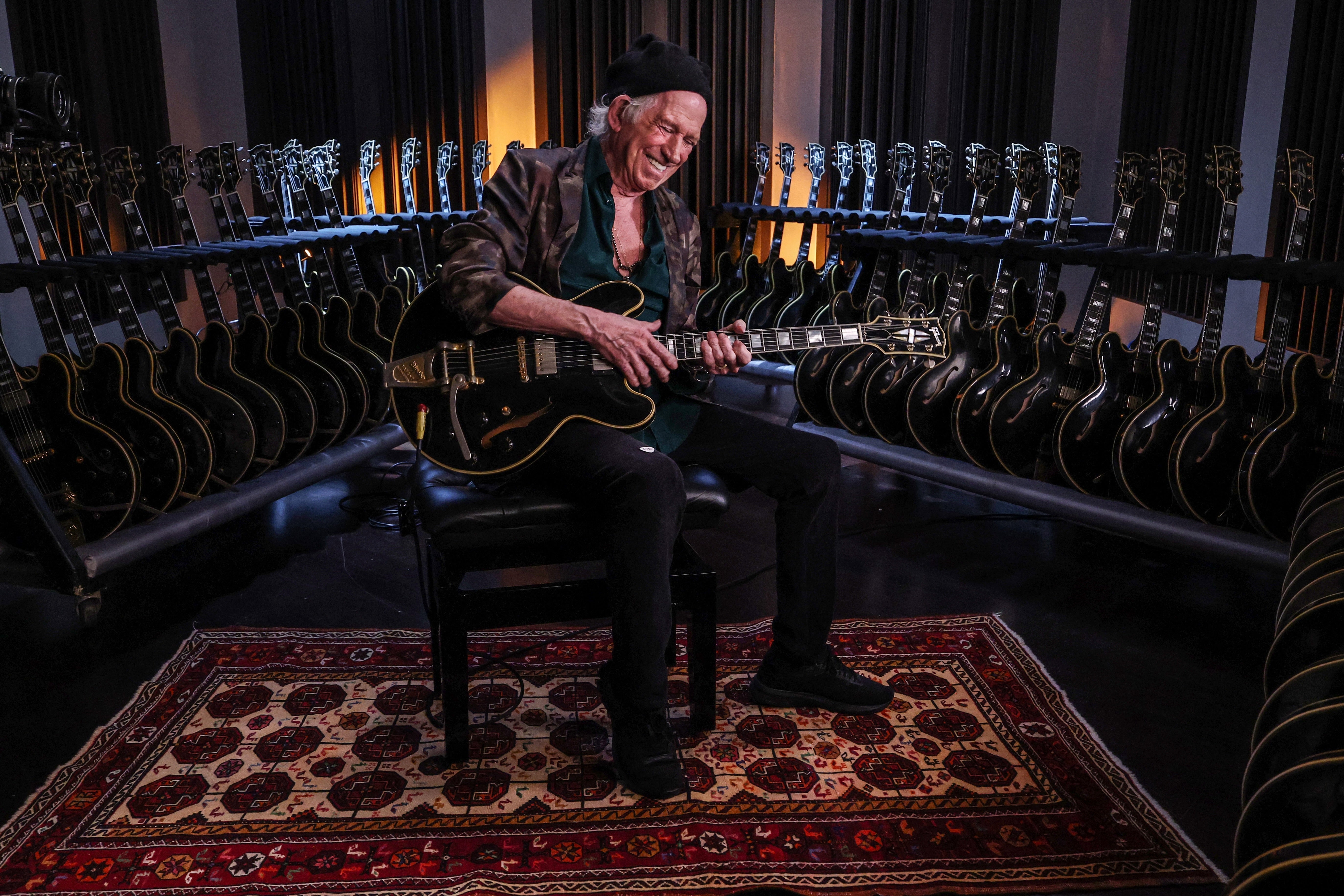 Gibson Custom Keith Richards 1960 ES-355 Collector’s Edition, Signed L ...